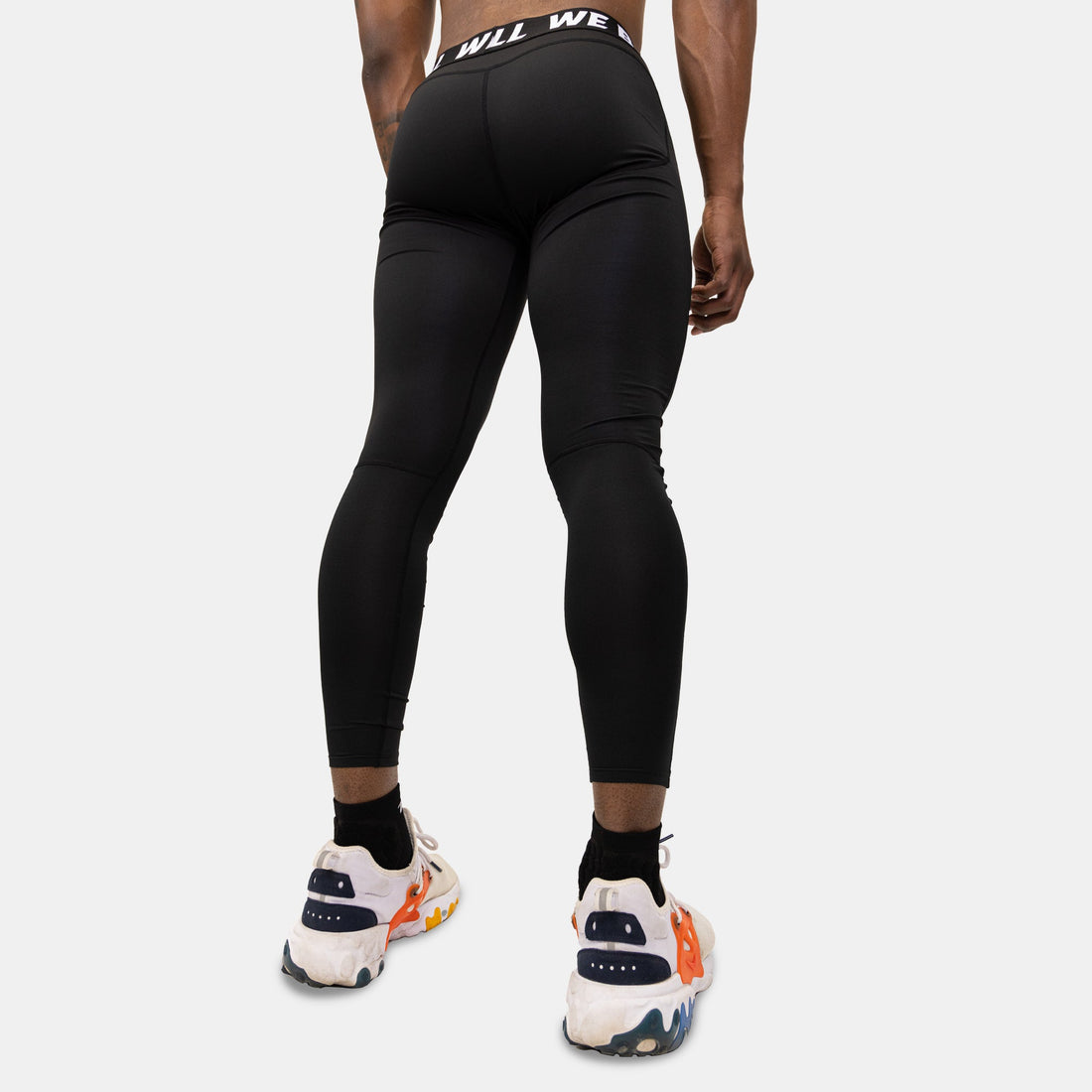 Athletic Full Length Tights (Black) – We Ball Sports