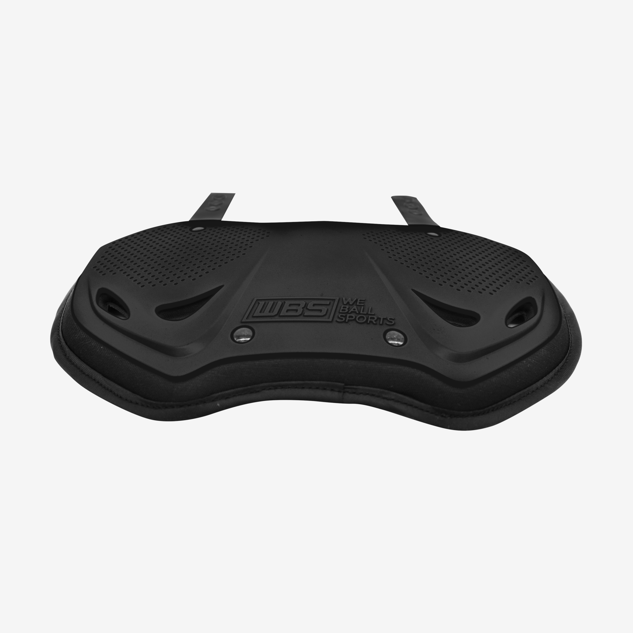 We Ball Sports Football Back Plate (Matte Black)