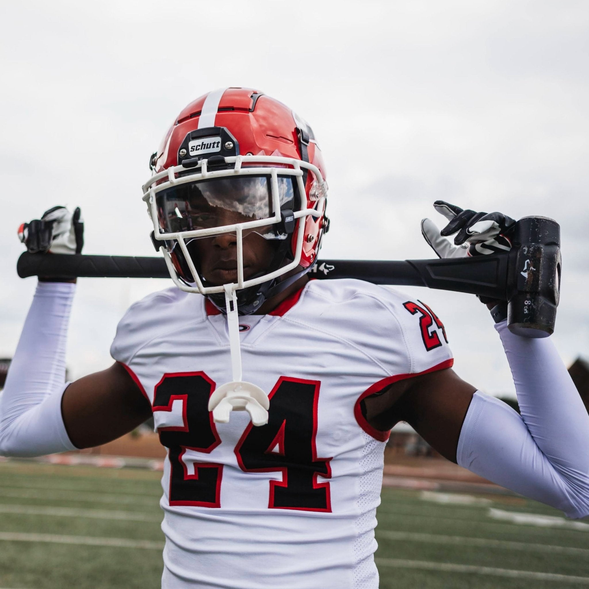 We Ball Sports Football Visor 3.0 (Clear)